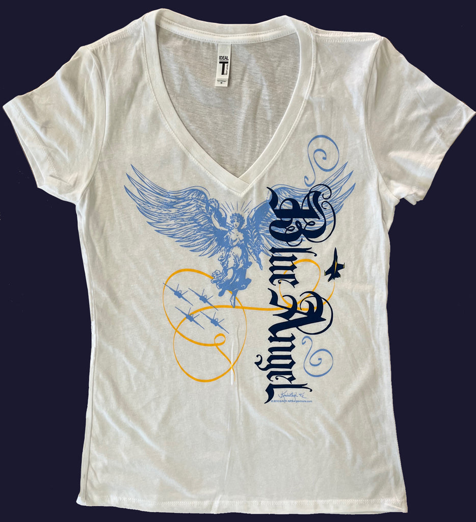 Blue Angels Womens V-Neck – GAVIN ARTS